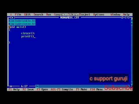 write a c program display your name .in c programming videos 📹. - YouTube
