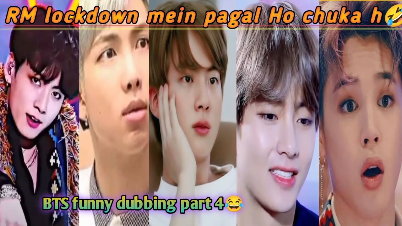 RM lockdown mein pagal ho chuka😂| BTS funny dubbing Hindi🤣|#edit #bts #btsfunnydubbings # ...