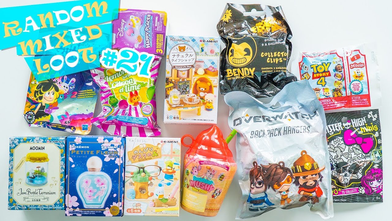 Random And Mixed Loot Opening Surprise Blind Bag Toys Unboxing #21 ...