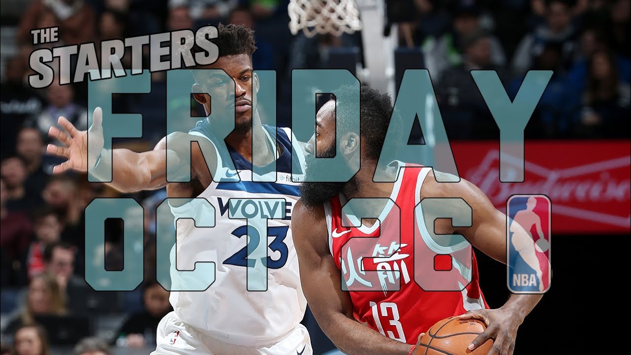 NBA Daily Show: Oct. 26 - The Starters - YouTube