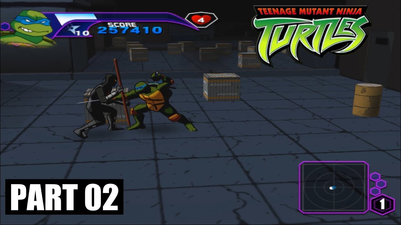 Teenage Mutant Ninja Turtles - GamePlay PS2 - Part 02 - 1080p ...