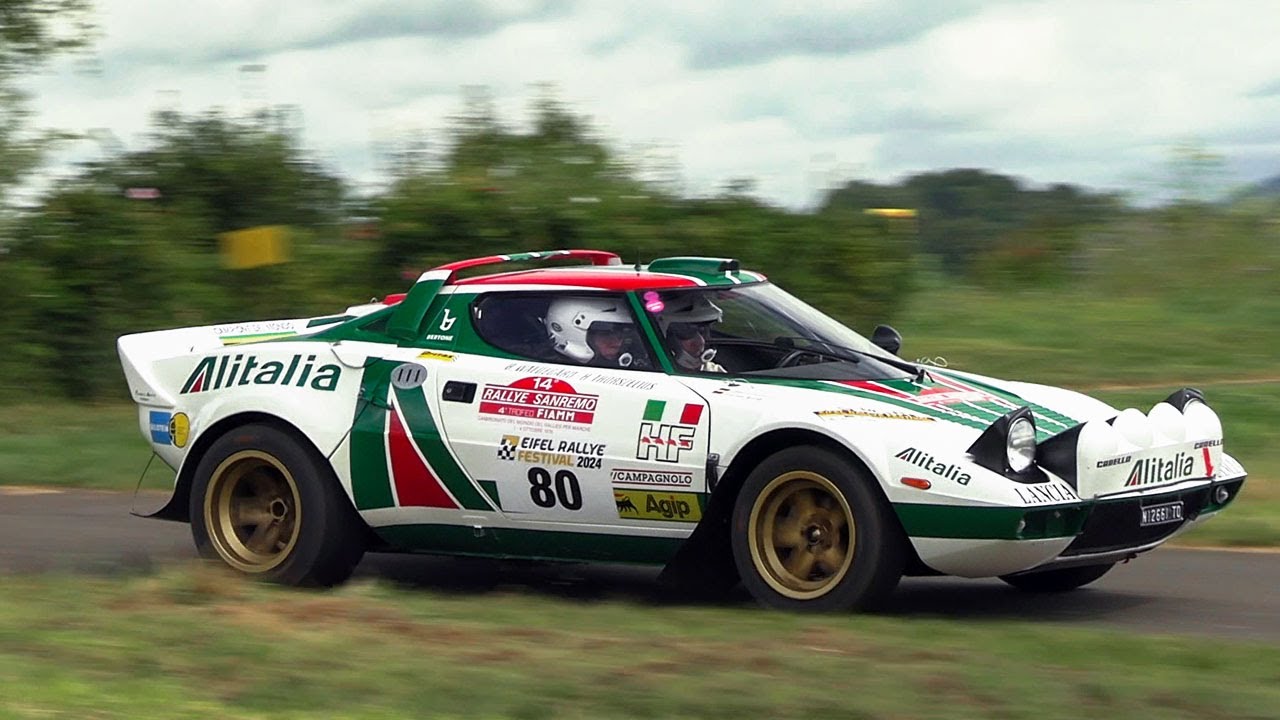 Lancia Stratos Gr.4 | Eifel Rallye Festival 2024 - YouTube