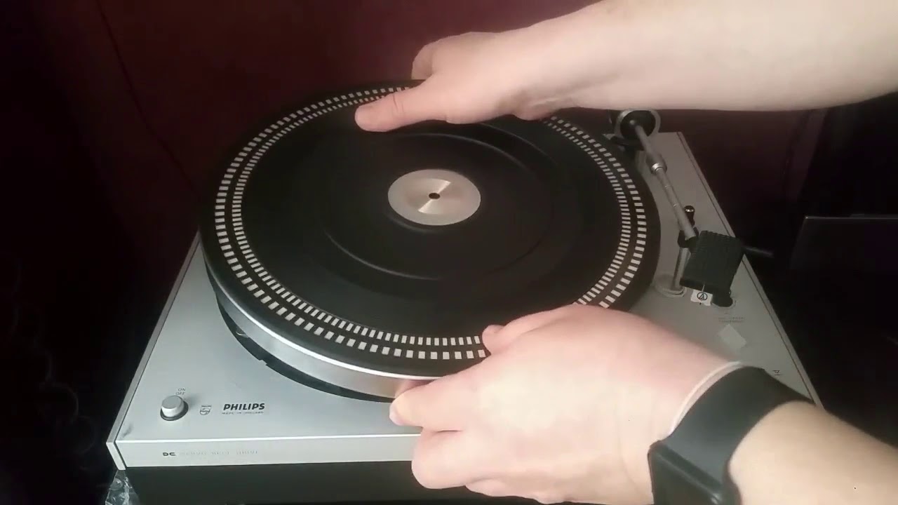 Philips GA 312 проигрыватель виниловых пластинок - YouTube