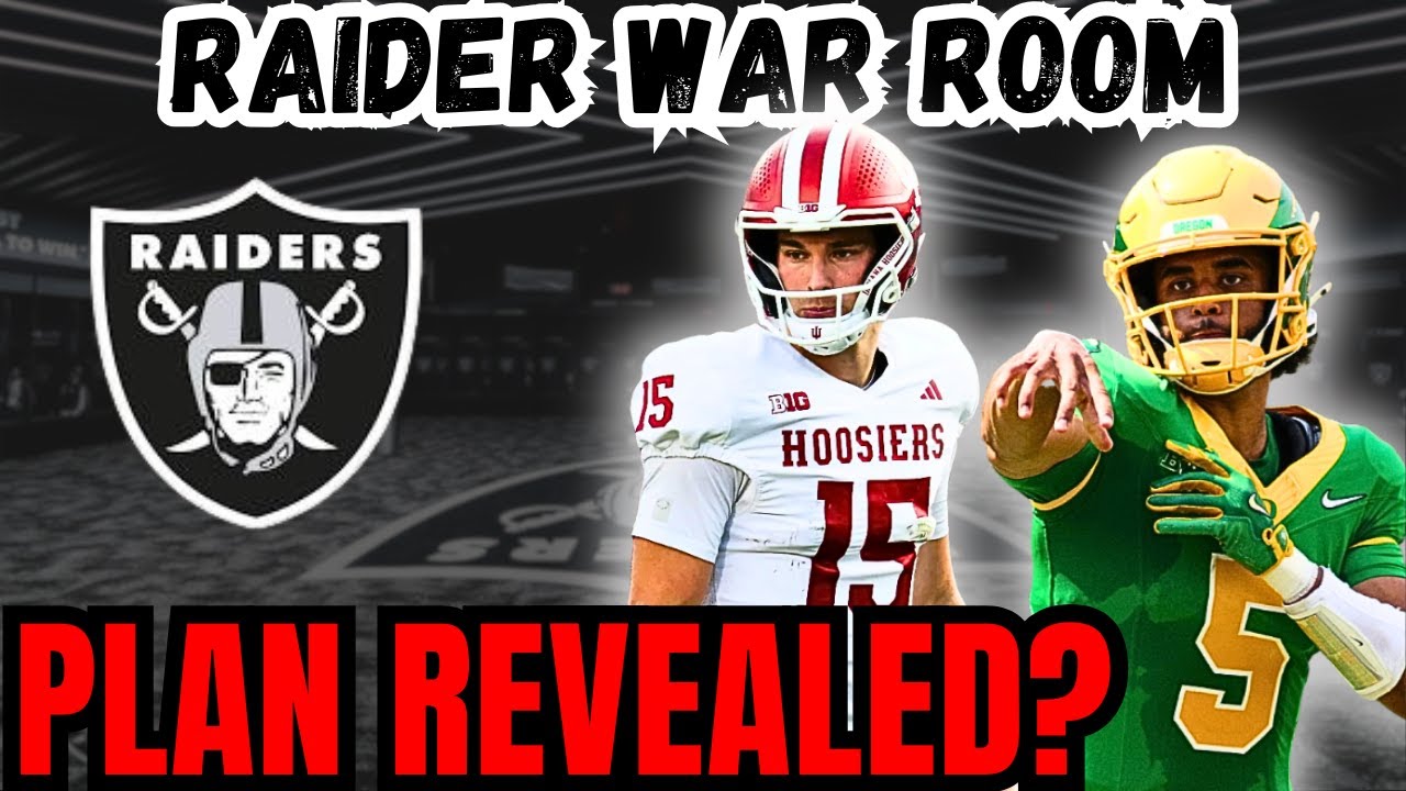 🚨 LIVE | Raider War Room: Do #Raiders Have a MASTER PLAN This Offseason ...