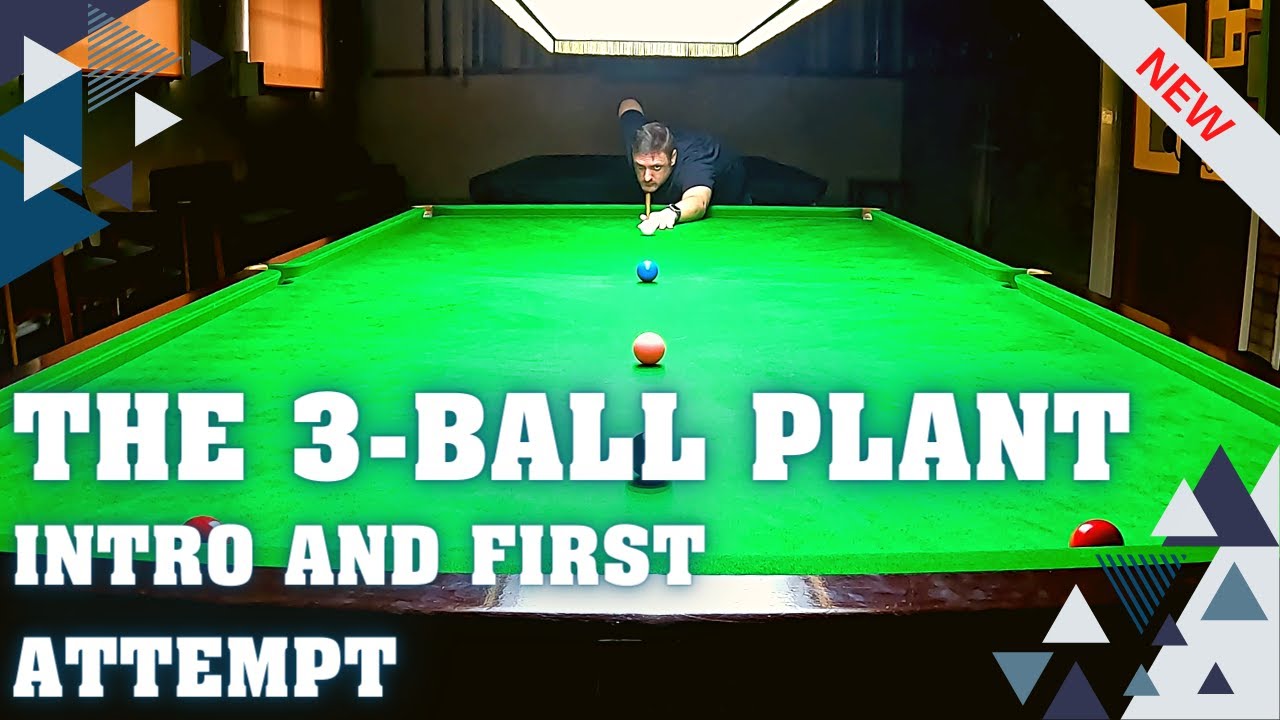 Snooker Practice : The 3-Ball Plant : 13/11/22 (New) - YouTube
