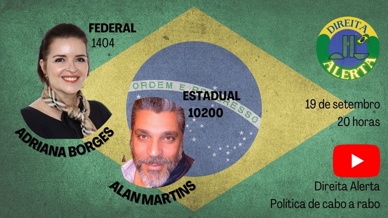Adriana Borges - Federal e Alan Martins 0 Estadual - YouTube