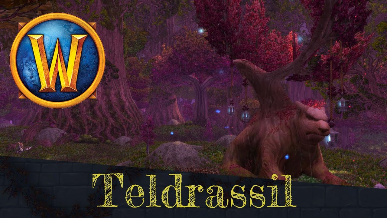 Walking Through Teldrassil - YouTube