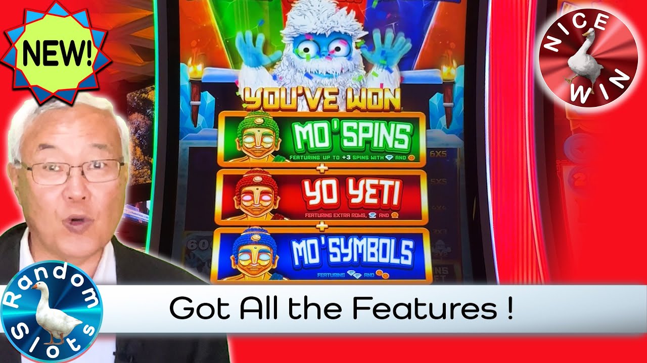 Spooky Link Yo Yeti Slot Machine Nice Bonuses with All 3 Features - YouTube