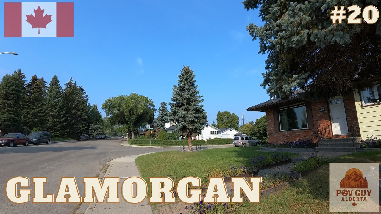 🌲🏘️ Walking in Glamorgan Calgary | Relaxing 4K Neighborhood Tour 🇨🇦🎥 ...
