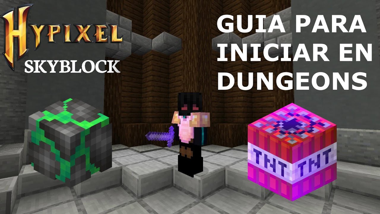 Guía para iniciar en dungeons hypixel skyblock - YouTube