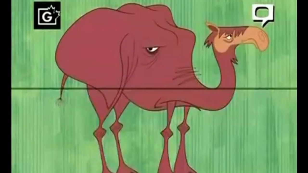 Caillou meets a camelephant part 1 - YouTube