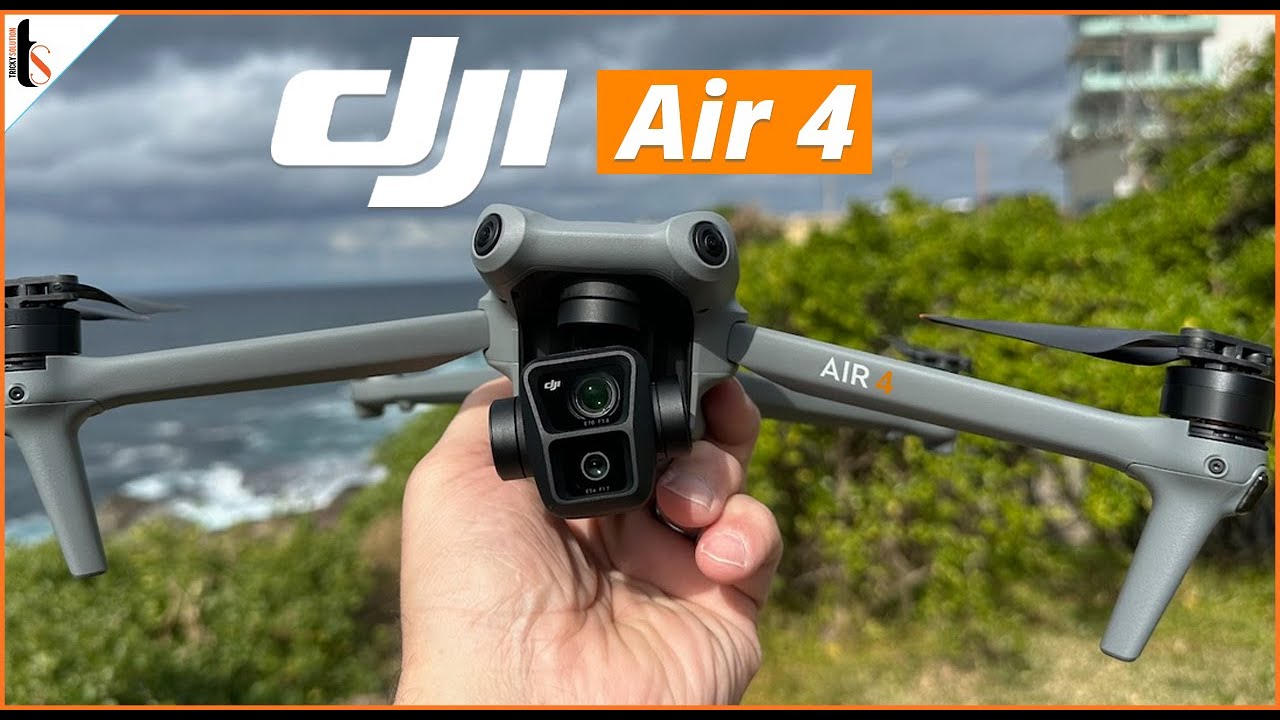 DJI Air 4 - Revealed and Test Footage Leaks ? - YouTube