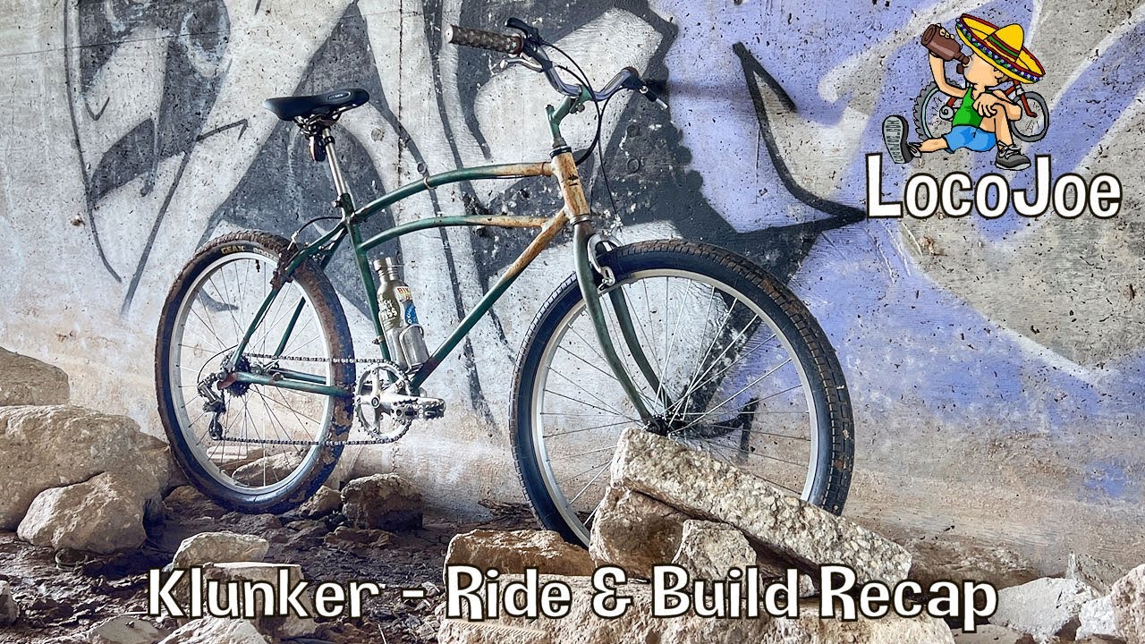 Parts Bin Klunker Bike - Ride and Build Recap - YouTube