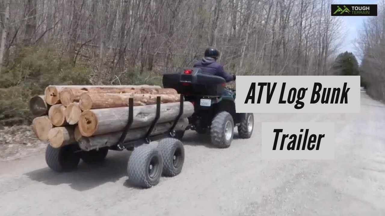 NEW! Tough Terrain Log Bunk Trailer - YouTube
