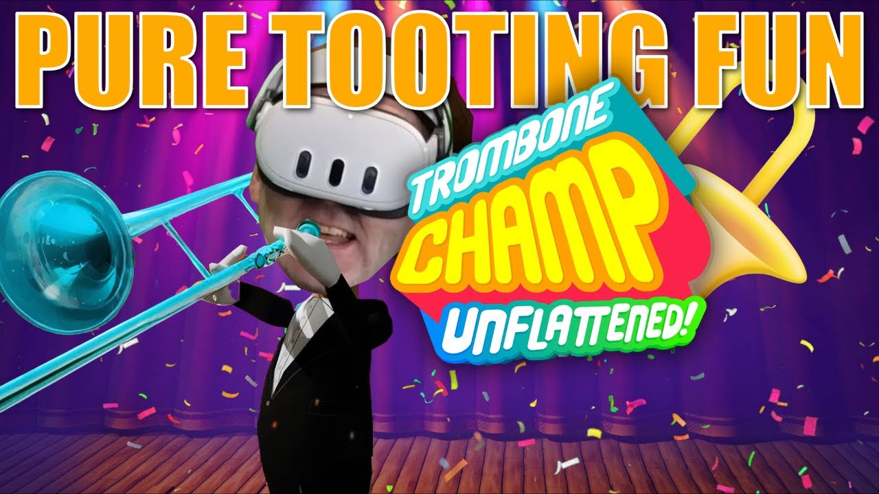 Trombone Champ Unflattened! - Pure TOOTING Fun - YouTube