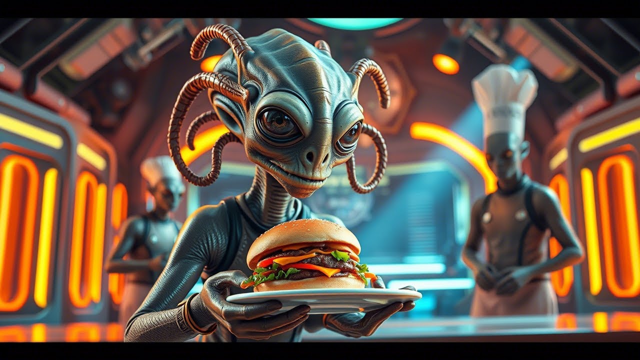 This alien chef laughed at the disgusting human food, shocked to find ...