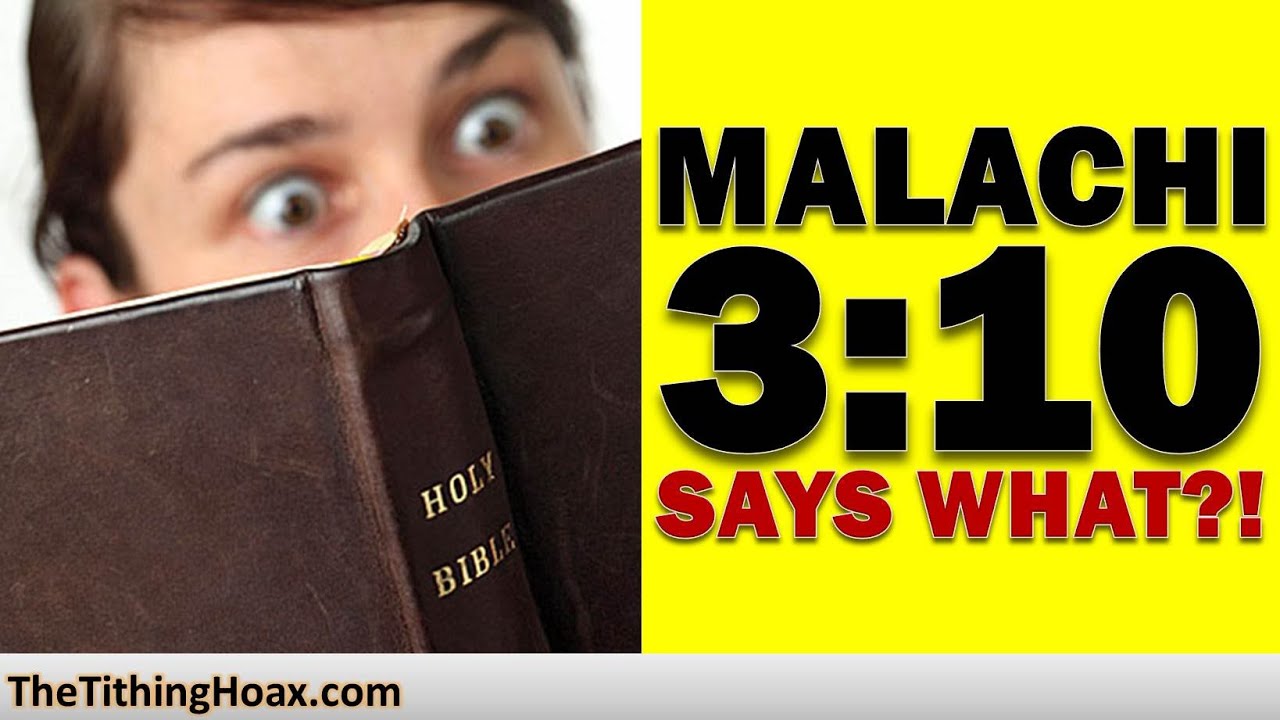 Unlearn The Lies Tithing | Malachi 3:10, Paying Tithes and Supporting a ...