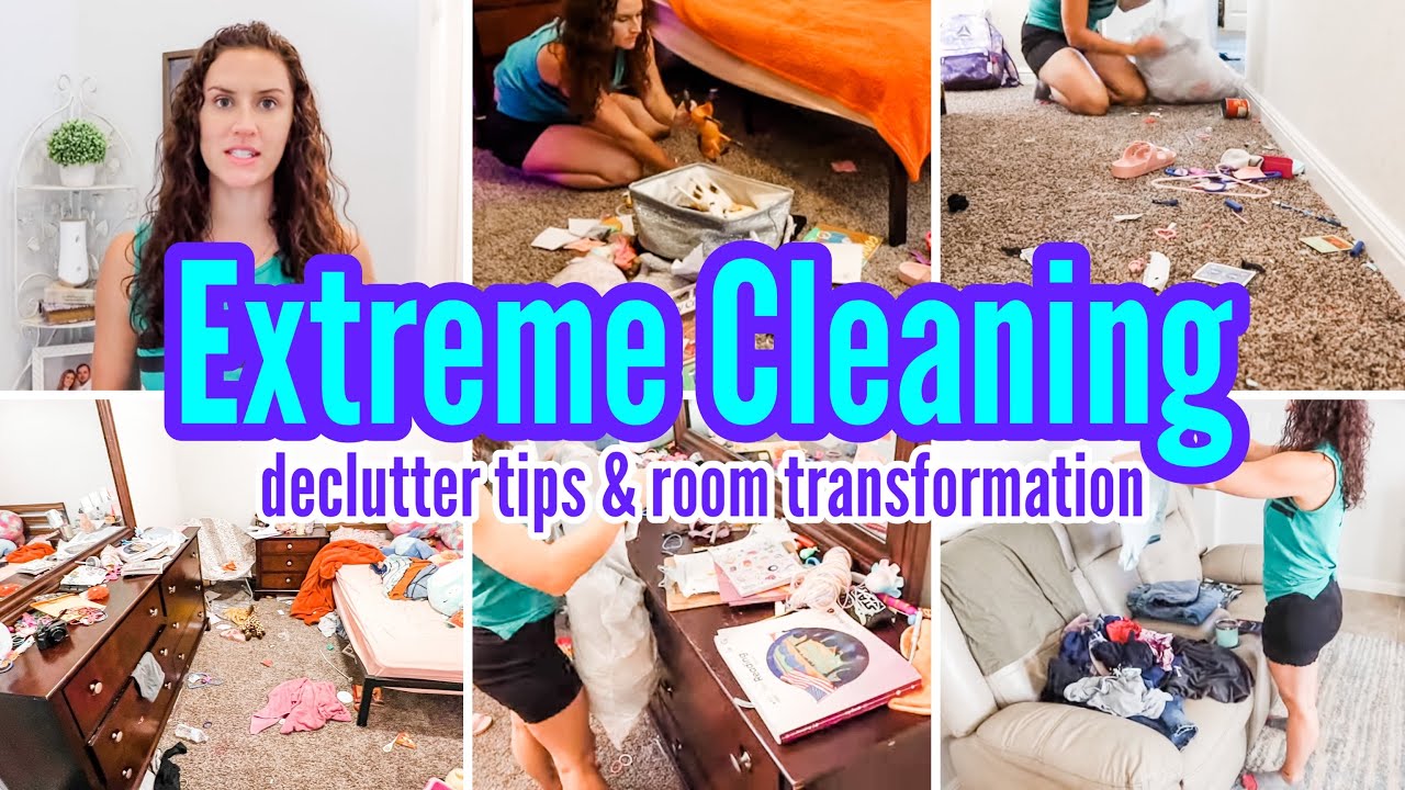*MAJOR* ROOM TRANSFORMATION | TOP TIPS TO DECLUTTER | EXTREME CLEANING MOTIVATION 2022 - YouTube