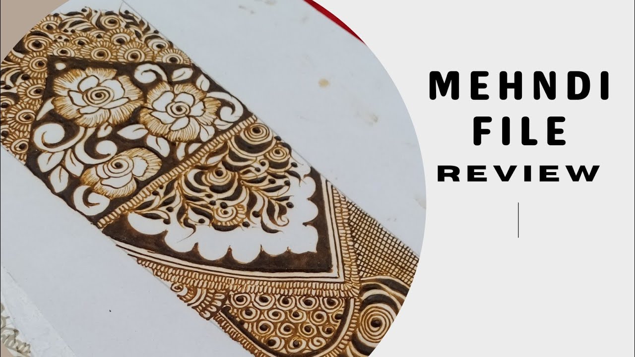 Student Mehndi File Review | Mehndi Class | Class -1 | mehndi - YouTube