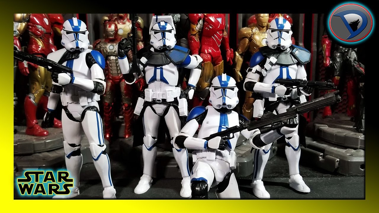 Star Wars Black Series AliExpress 501st Leader, Commander Appo, & Bow 6 ...