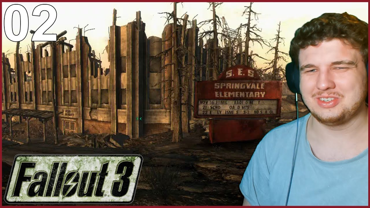 SPRINGVALE SCHOOL | Fallout 3 [Ep. 02] - YouTube