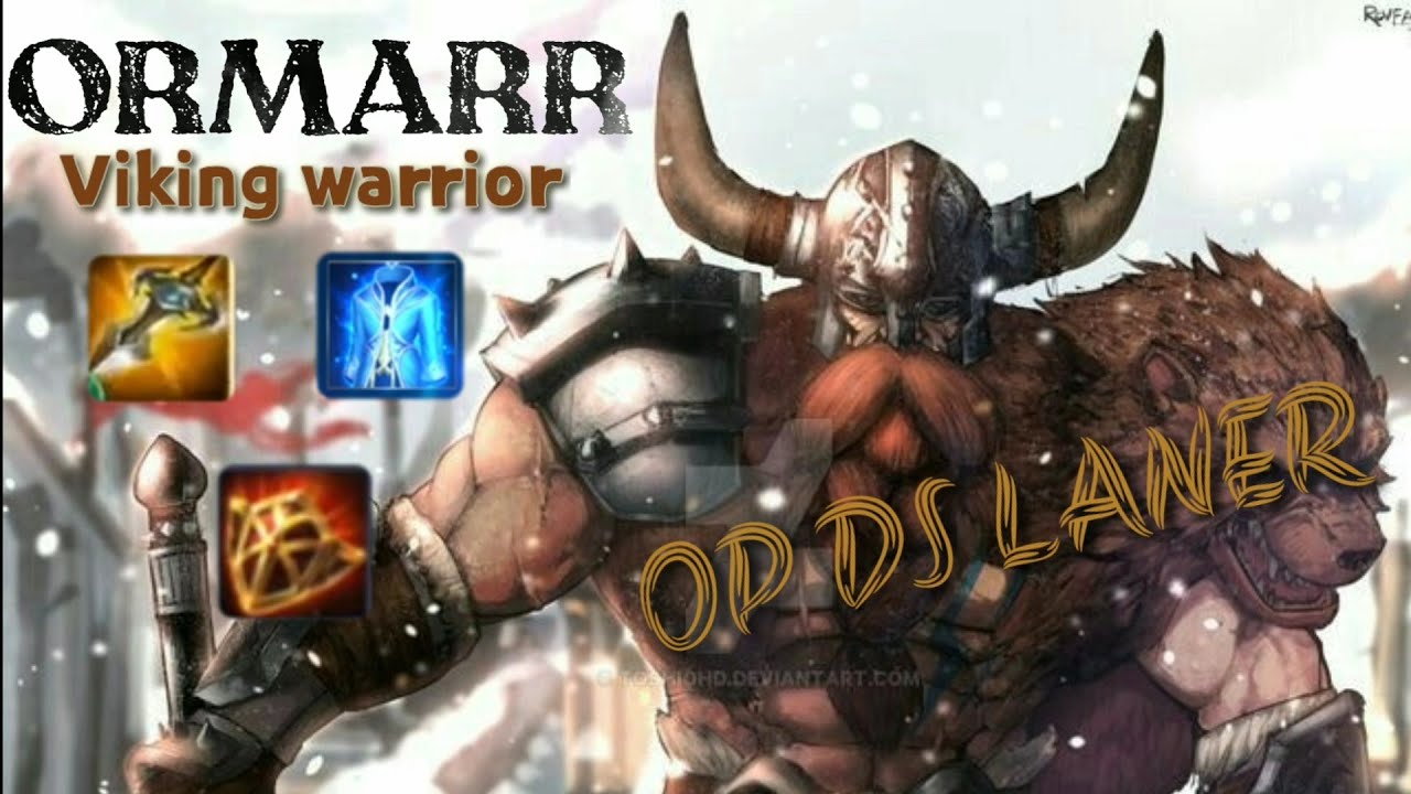 TRUE VIKING WARRIOR / ormarr side lane / ormarr gameplay / aov / rov ...