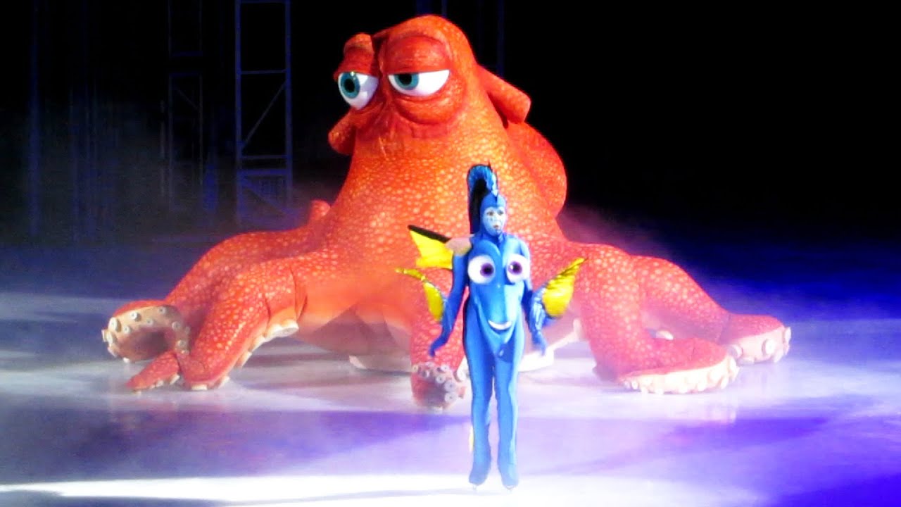 Disney On Ice Follow Your Heart, Finding Dory Highlights with Baby Dory ...