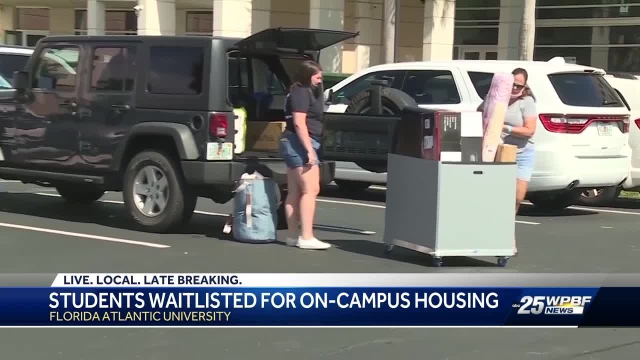 'Living on campus was my only option': FAU students on housing waitlist express frustration ...