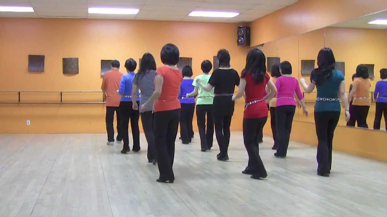 Simply Let It Be - Line Dance (Dance & Teach in English & 中文) - YouTube