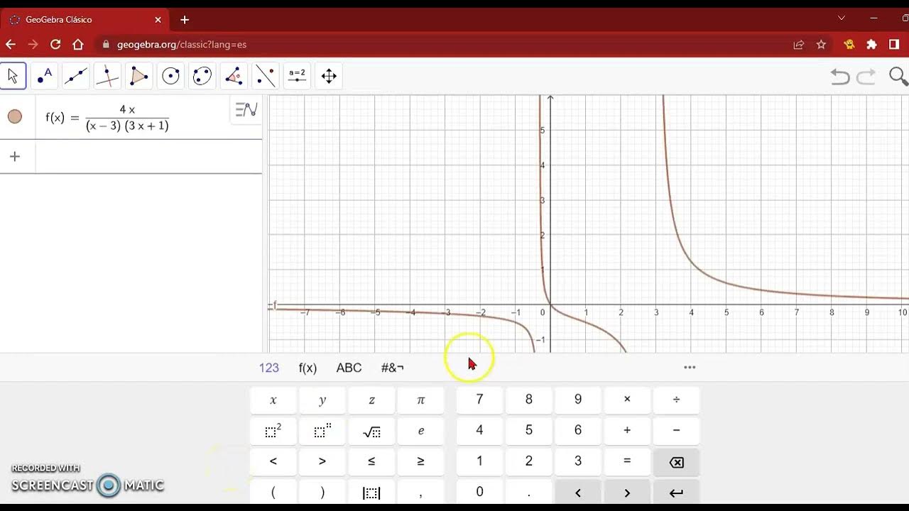 Como Graficar Integrales En Geogebra Youtube