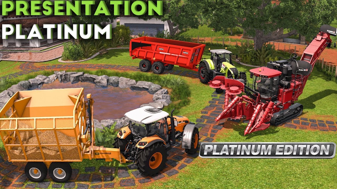 Farming Simulator 17 - Edition Platinum (EXCLU/FIRST VIEW) - YouTube