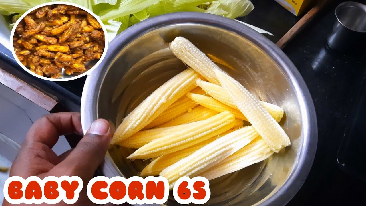 Baby Corn 65 Recipe_Quick Evening Snack Baby Corn 65_Easy Baby Corn 65 ...