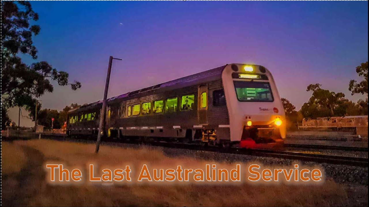 The Last Australind Service Before the Shutdown - YouTube