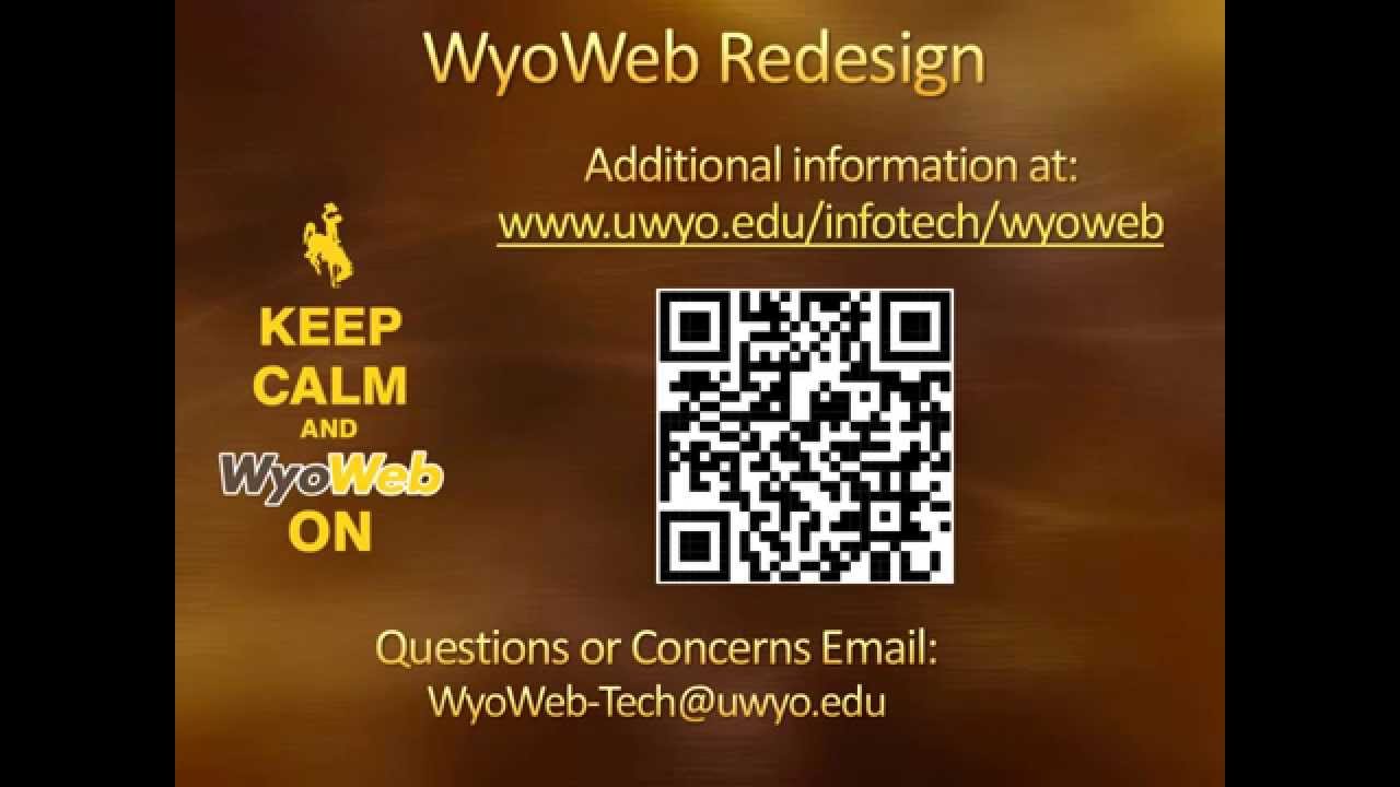 WyoWeb Redesign HD 4 22 14 - YouTube