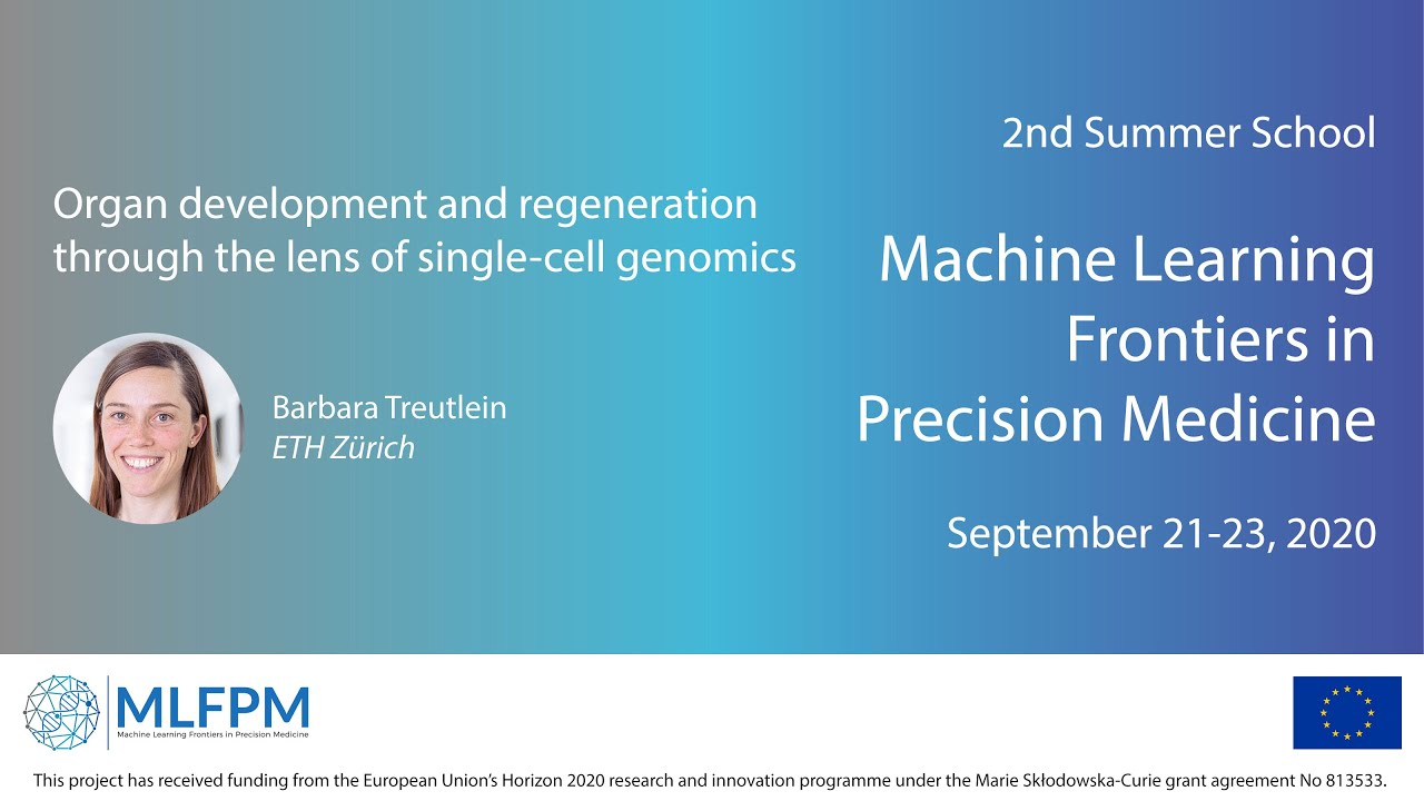 2nd MLFPM Summer School: Barbara Treutlein - YouTube