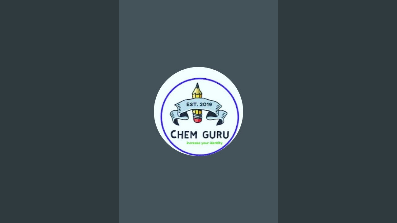 Chem Guru is live! - YouTube