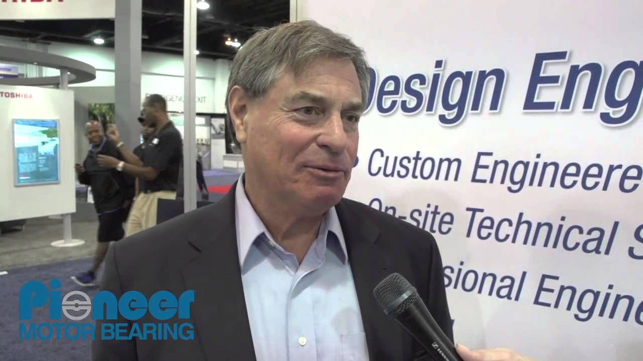 Pioneer Motor Bearing Co. CEO Gordon Bardet Speaks at Hydro Vision 2013 ...