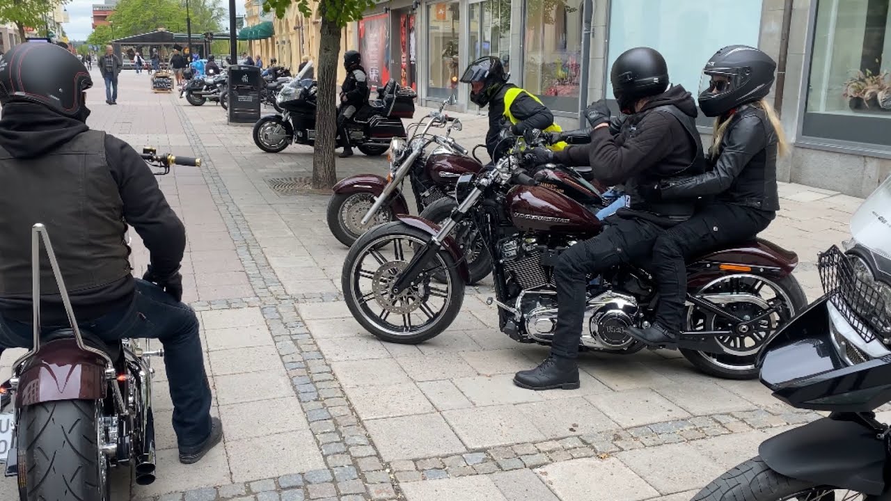 MC-dagen i sundsvall 2022😍Promenerar i sundsvall MC träff ️ - YouTube