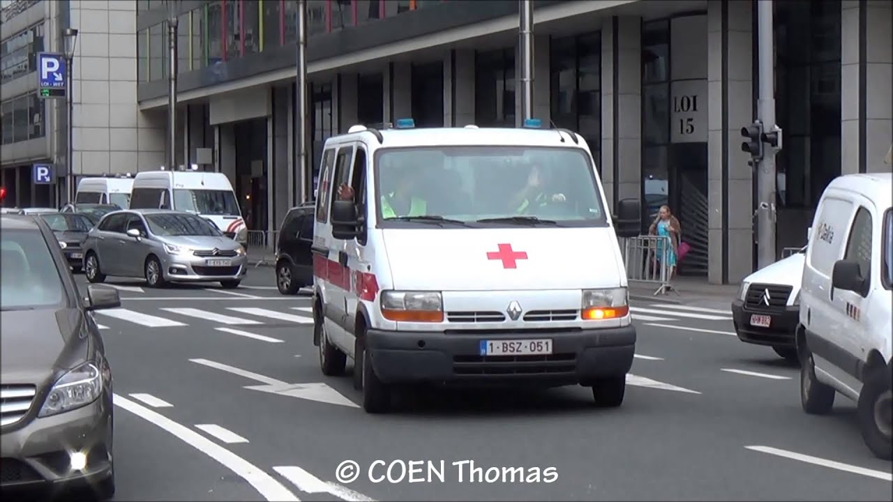 Croix-Rouge Bruxelles-Capitale - Unité d'appui - YouTube