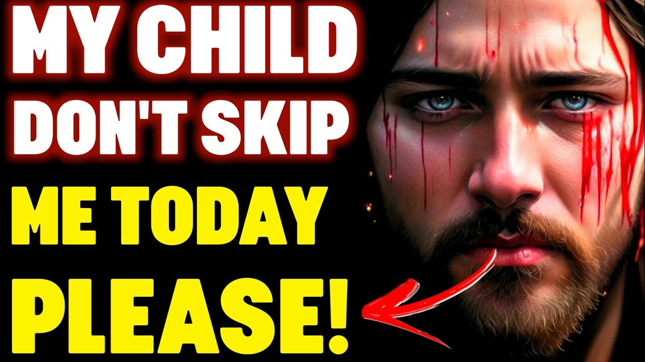 My Child I Am Request You Please Don't Skip Me 😭🙏 | God's Message For ...
