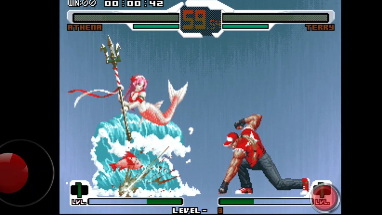 Desafio 1 BOTÃO-Athena vs Terry L-8 SVC CHAOS - YouTube