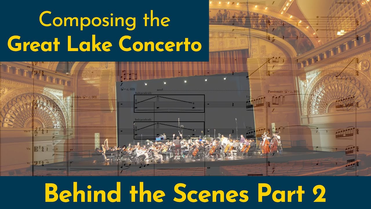 Behind the Scenes of How I Composed my Double Percussion Concerto [Part ...