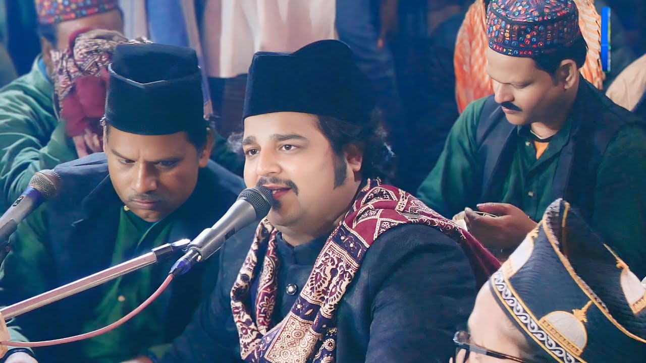 Beautiful Qawwali Gufran Aslami Sitapuri Urs Makhdumul Mashaikh-Bhira ...