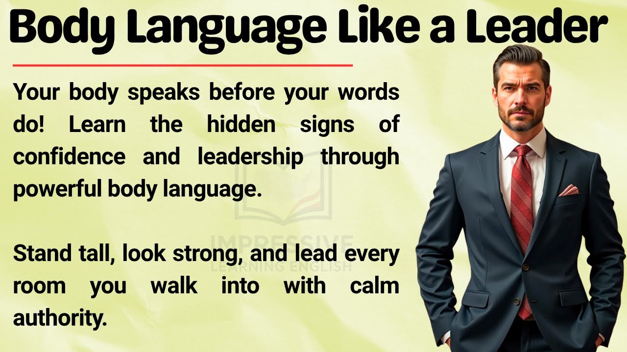 Body Language Like a Leader 🔥 || 10 Powerful Steps to Command Respect ...