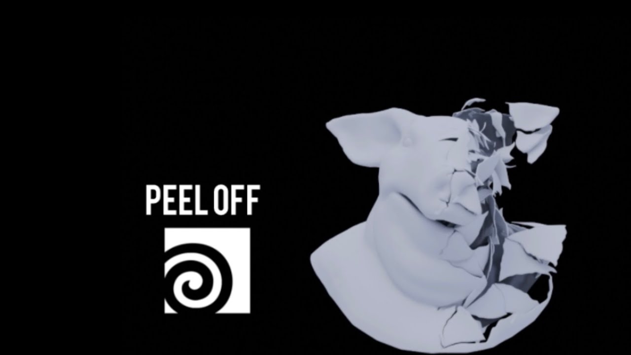Create Peel off effect in Houdini - YouTube