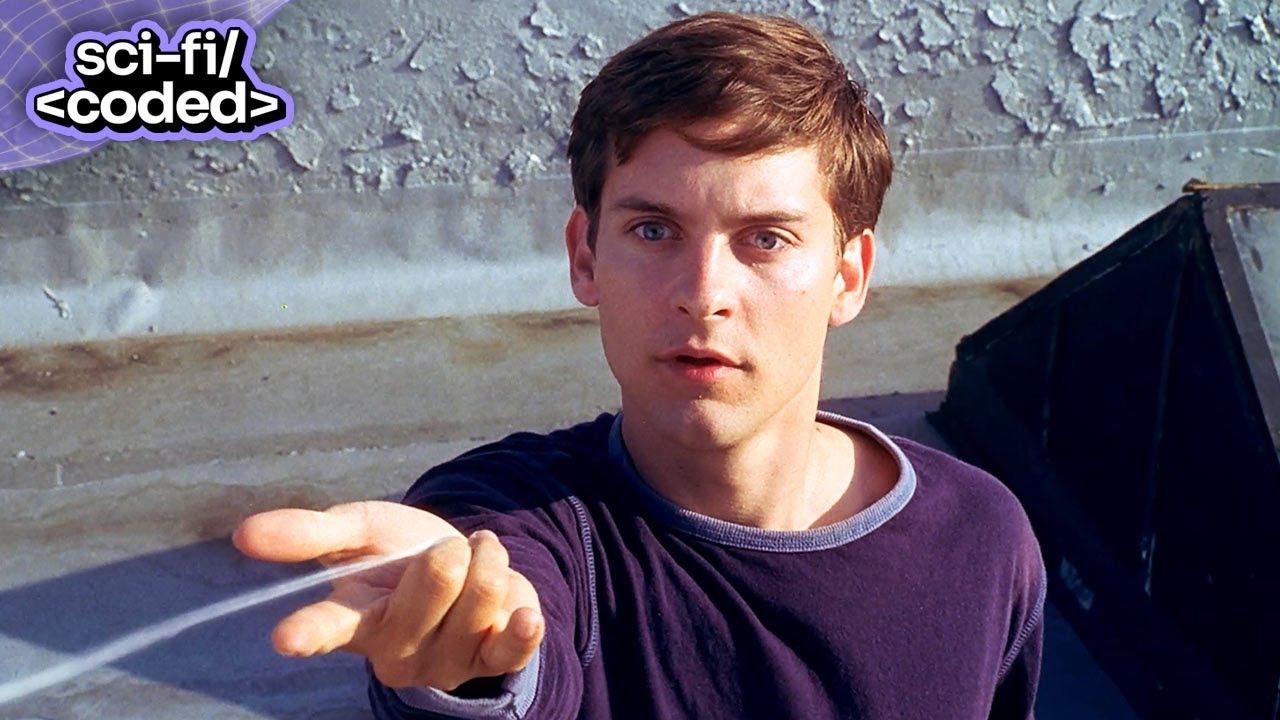 spider-man (2002) - peter parker tests the laws of physics - YouTube