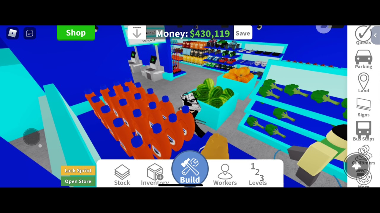 Store empire (My store tour) (Roblox) - YouTube