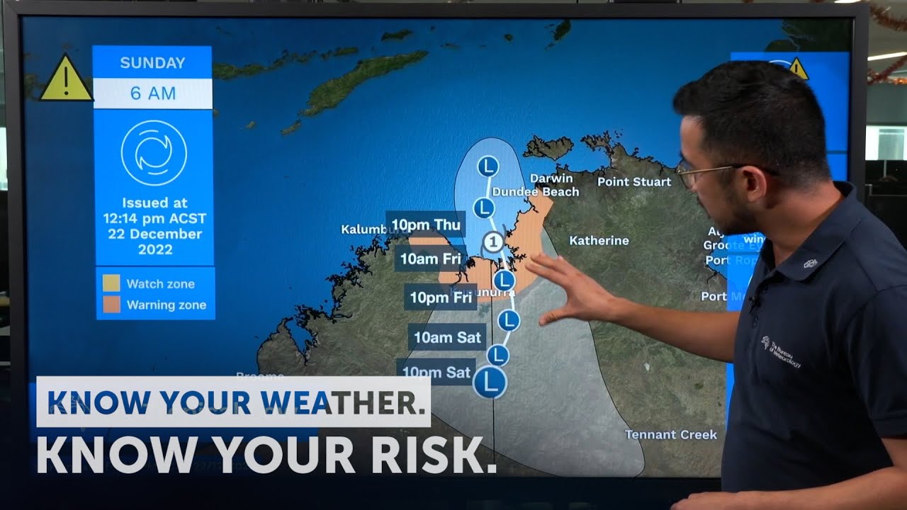 Severe Weather Update: Tropical Cyclone Warning in northern Australia ...