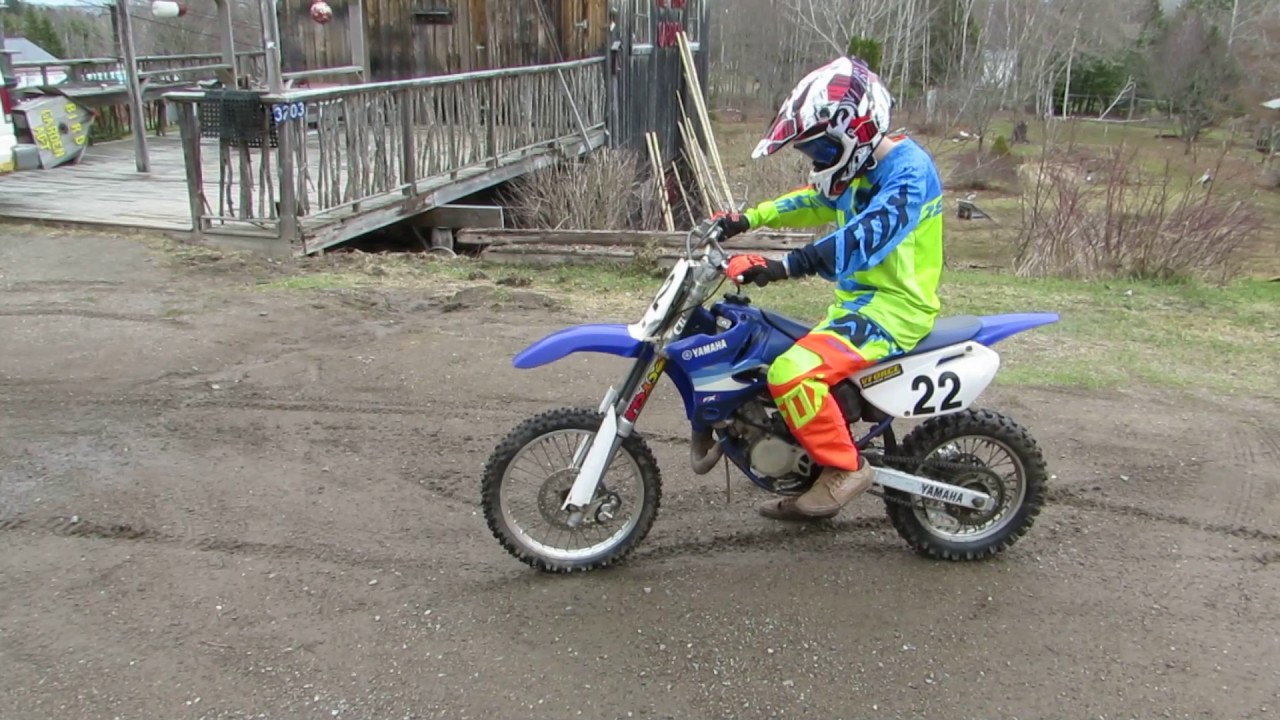 Yamaha YZ 85 With FMF Shorty sound check vs my old bikes - YouTube