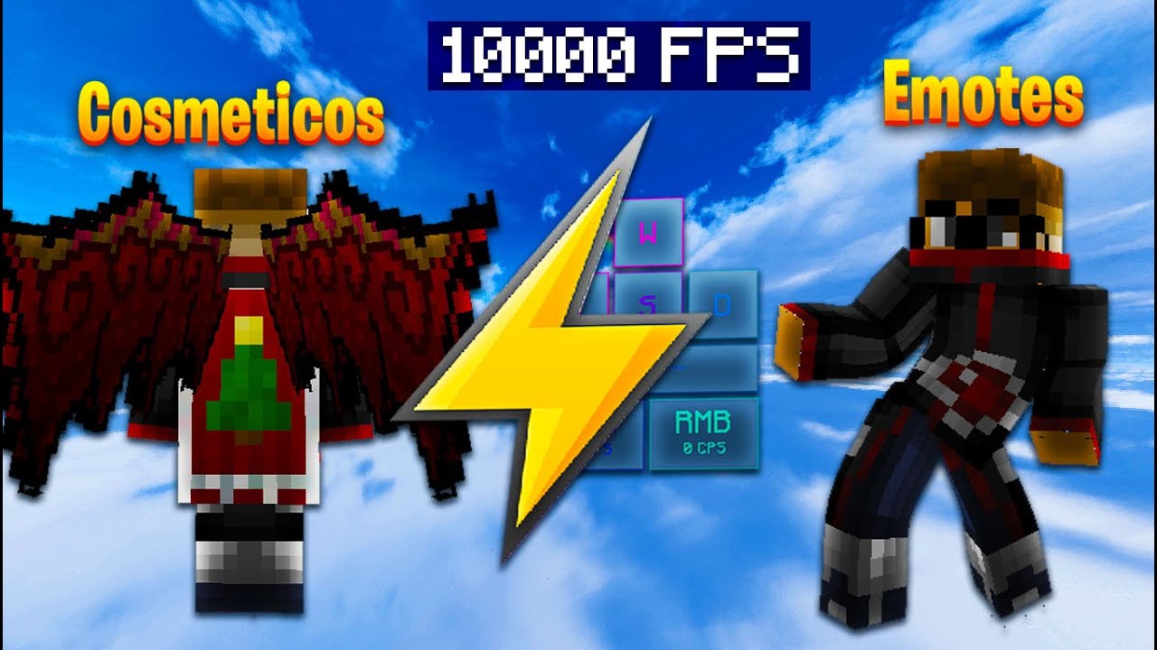 ⚡EL MEJOR CLIENTE NO PREMIUM 1.8.8 con EMOTES y COSMETICOS GRATIS ...